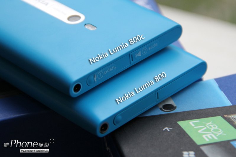 外观很时尚 电信版诺基亚Lumia 800C手机图赏_手机_太平洋科技