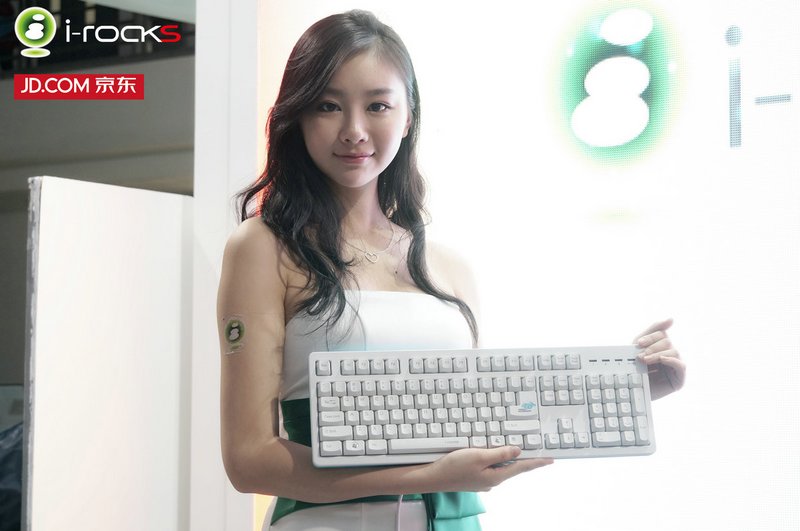 WCG2013 艾芮克SHOW GIRL图赏_键鼠外设图赏_太平洋科技